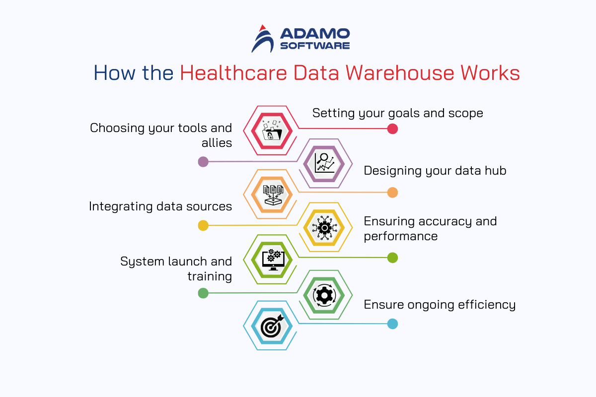 How the Healthcare Data Warehouse Works | Adamo Software