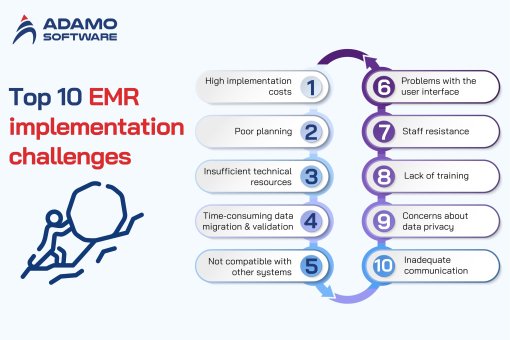 EMR implementation: Challenges, solutions and costs breakdown