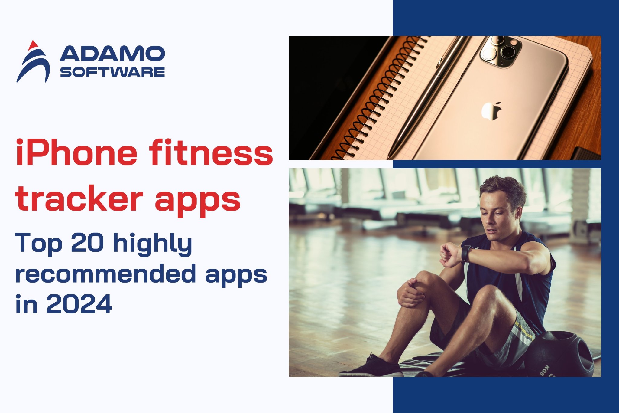 Top 20 highly recommended IPhone fitness tracker app in 2024
