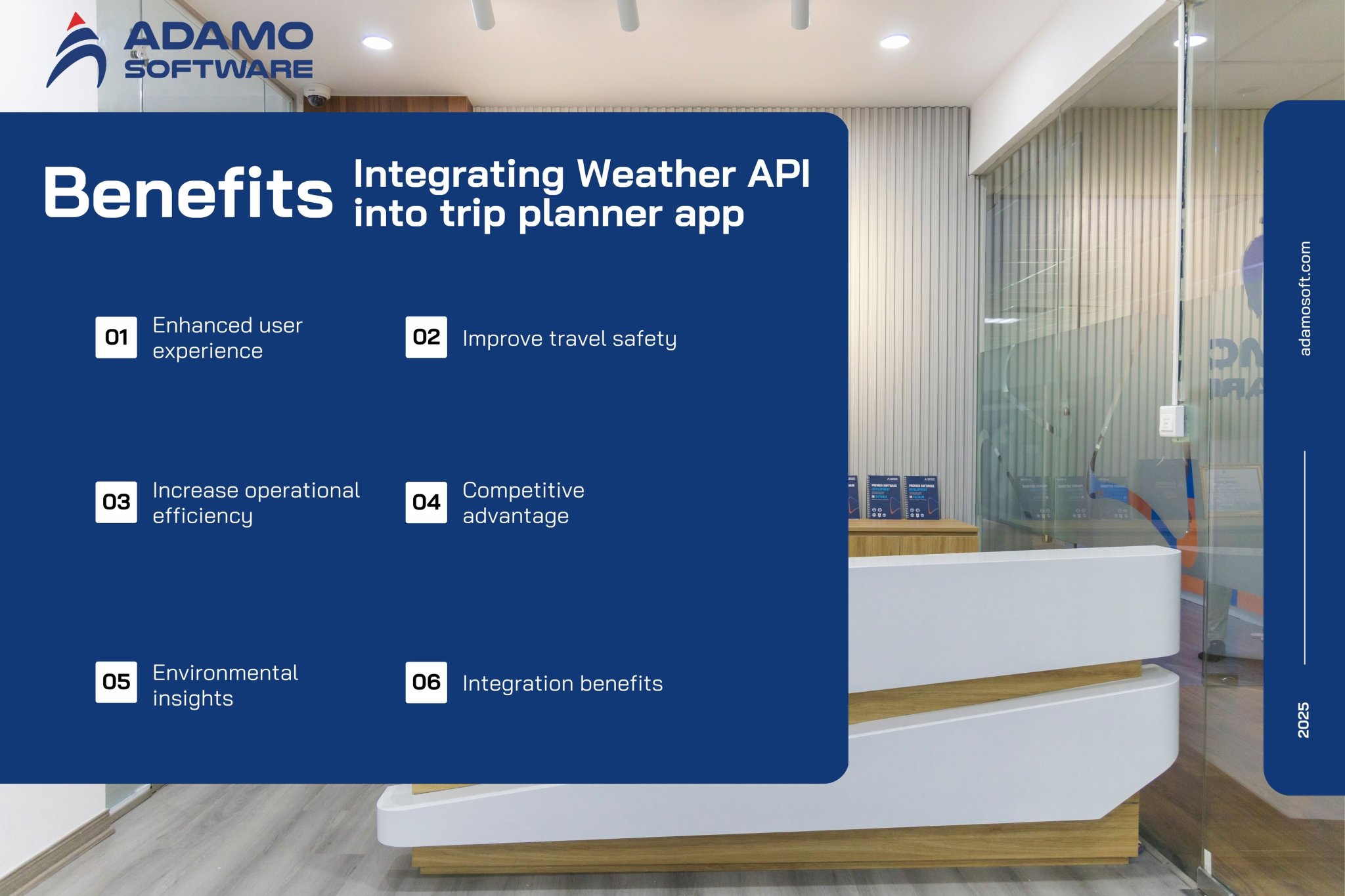 Weather API Integration: The Secret to a Better Travel Planner App | Adamo Software
