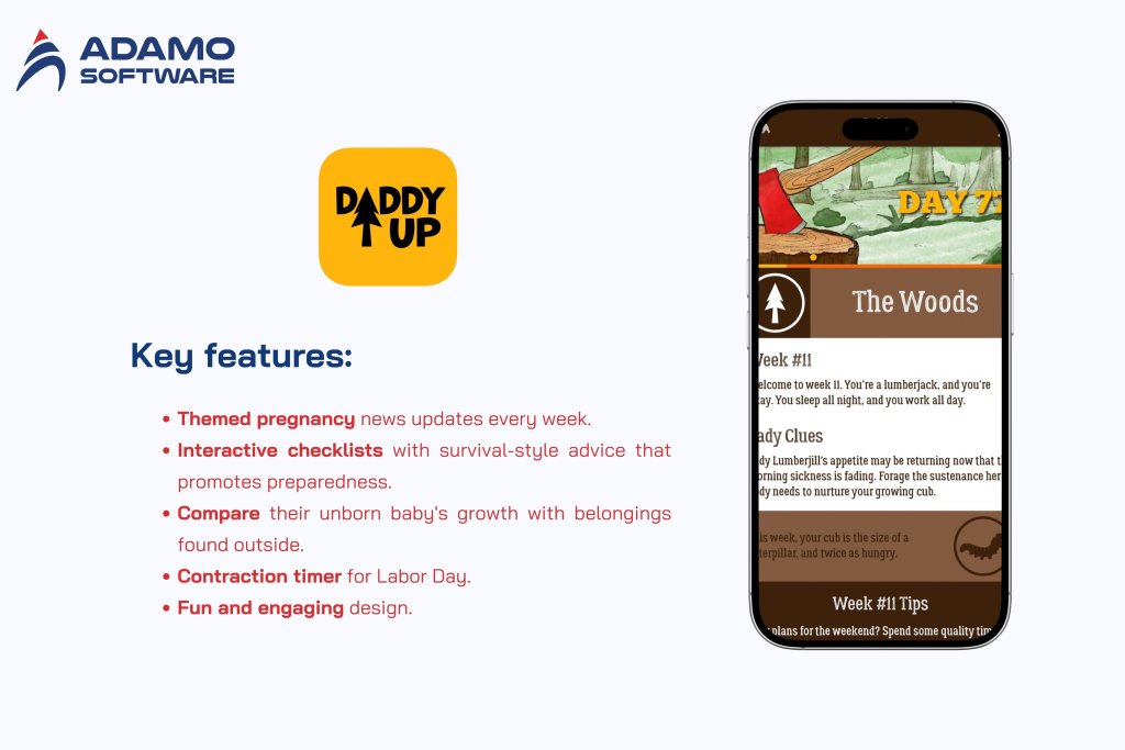 Pregnancy App for Dads: 15 best options reviewed & how to build one