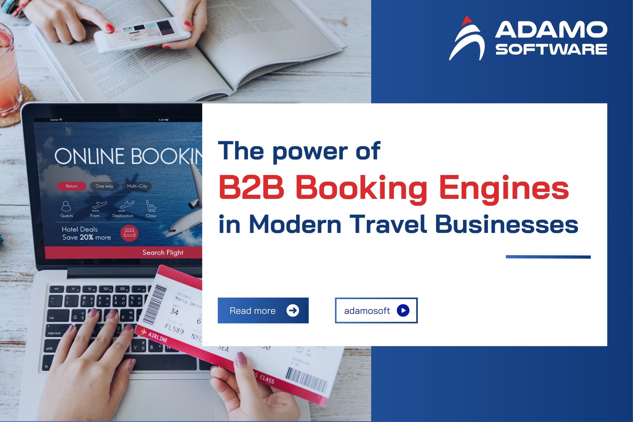 The Power of B2B Booking Engines in Modern Travel Businesses | Adamo Software
