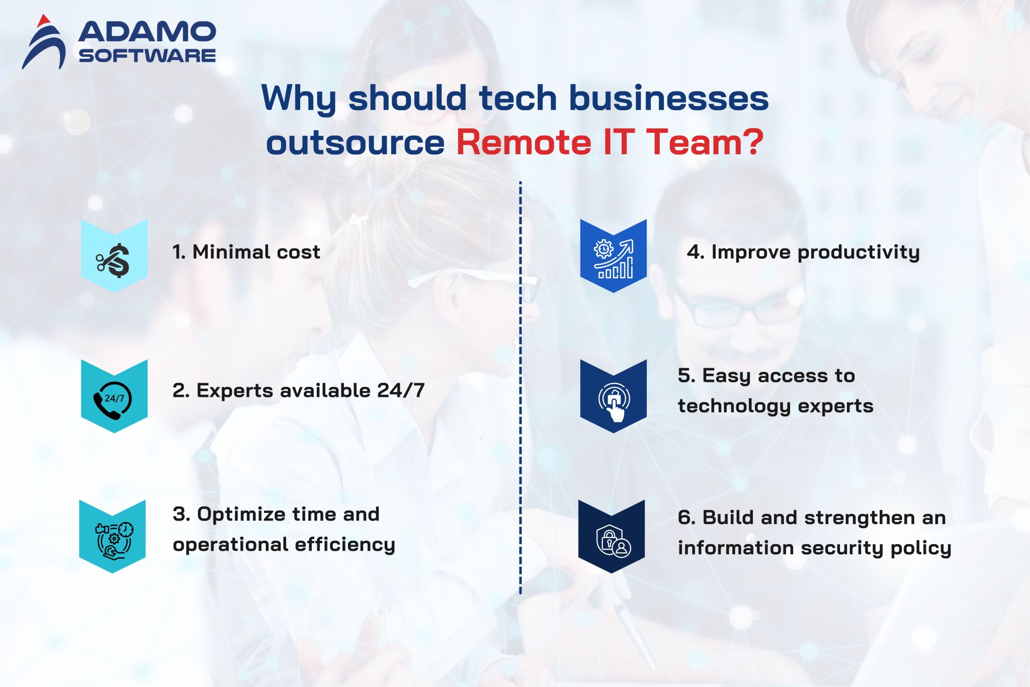Outsourcing a Remote IT Team: What Tech Businesses Must Know | Adamo ...