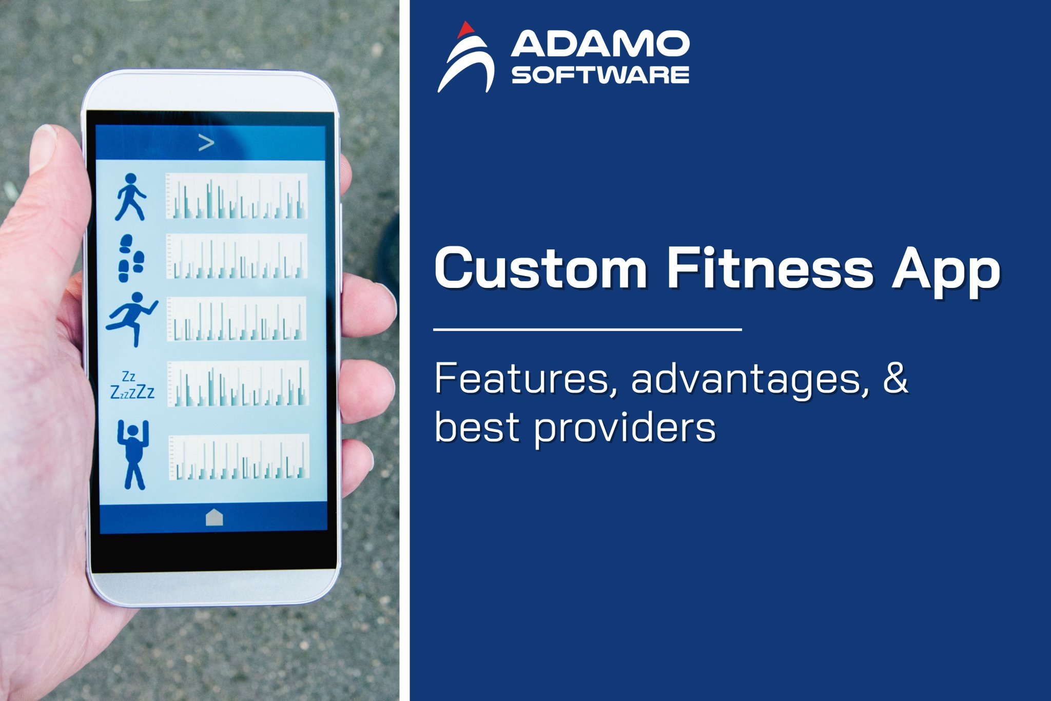 Custom Fitness App: Features, advantages, and best providers | Adamo Software