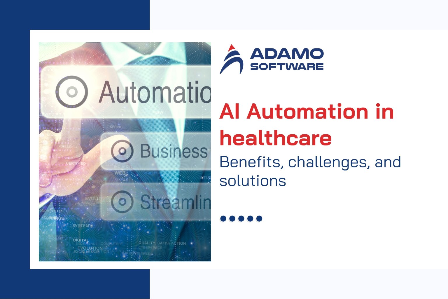AI automation in healthcare: Benefits, challenges, & solutions
